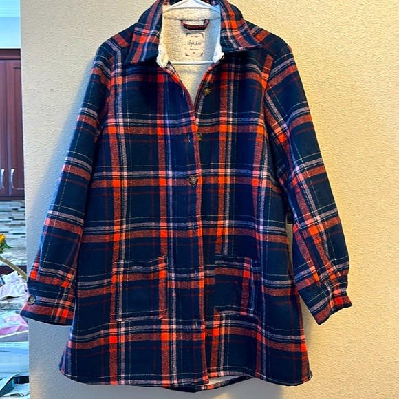 Style & Co. | Jackets & Coats | Nwt Style Co Plus Size Ox Ladies Fleece ...